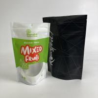 China Custom Printed Resealable Food Packaging Bags Food Grade Stand Up Zipper Bags for Dried Fruit Snack for sale