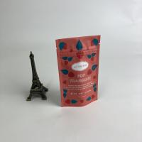China Custom Printed Matt Finish Ziplock Mylar Bags Small Size Stand Up Zipper Bags for Tea with Aluminum Foil for sale