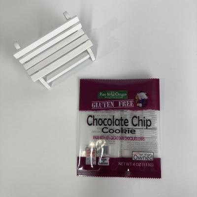 China Clean Window Snack Packaging Bags Back Seal For Chocolate Cookies for sale
