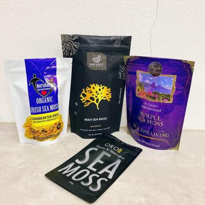China Resealable Mylar Stand Up Zipper Bag Smell Proof Laminated Plastic Packaging Bag for sale