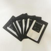 China Custom Packaging Zip Bags One Side Clear One Side Foil For Underwear Product for sale