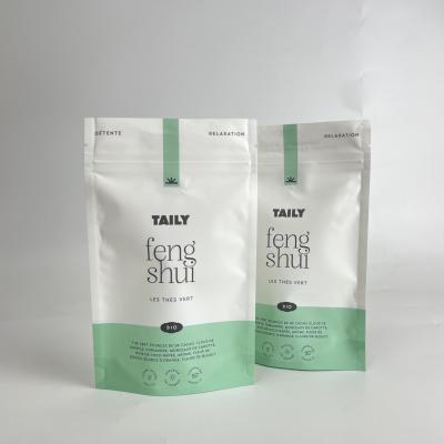 China OEM Logo Eco Friendly Custom Stand Up Pouch Packaging With Zipper for sale