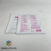 China Custom Printed Logo Design open top heat foil aluminum heat seal 3 sides sealing  bag vacuum uk on for sale
