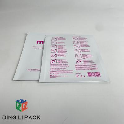 China Custom Printed Logo Design open top heat foil aluminum heat seal 3 sides sealing  bag vacuum uk on for sale
