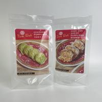 China 2022 china factory custom printed transparent food stand up pouch bag with zipper for sale