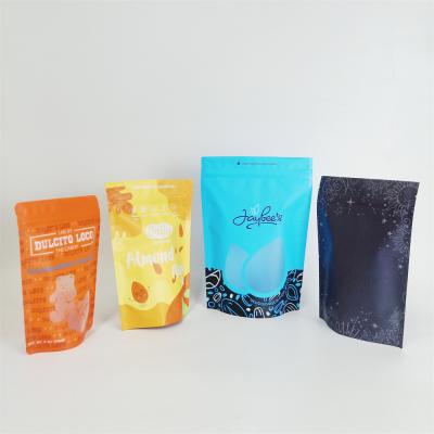 China Resealable Snack Food Food Packaging Pouches Zipper Top Moisture Proof for sale