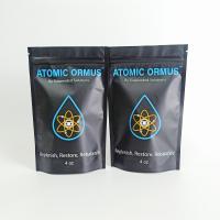 China Resealable Matte Finish Smell Proof Custom Stand Up Pouch For Pill for sale