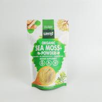 China New Wholesale Factory Food Grade Mylar Stand Up Powder  Bag 227g Stand Up Zipper Powder Bag Sea Moss Powder Packaging Pouch for sale