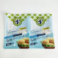 China Wholesale Eco-friendly 3 side seal plastic glossy finish food grade bread packaging bag for sale