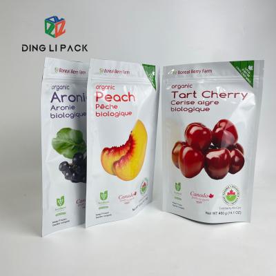 China wholesale custom biodegradable clear stand uo pouches with zip lock coffee power tea snack food packaging bags for sale