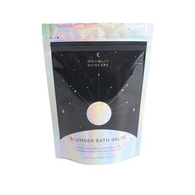China Digital Printed Stand Up Pouches Hologram Plastic 2oz Holographic Ziplock Bag for sale