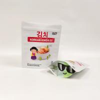 China High quality custom printing aluminum foil kimchi packaging bag mylar stand up zipper pouch with tear notch for sale