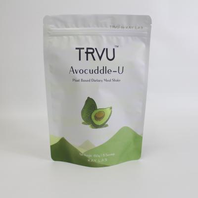 China 150g 250g 500g protein powder plastic package waterproof materials stand up zipper bags with logo for sale