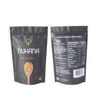 China Frosted Surface Custom Stand Up Pouch Bag With Zip Lock Moisture Proof for sale