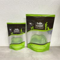 China Food grade plastic zip mylar 250g 500g dog food bag with window other packaging material for sale