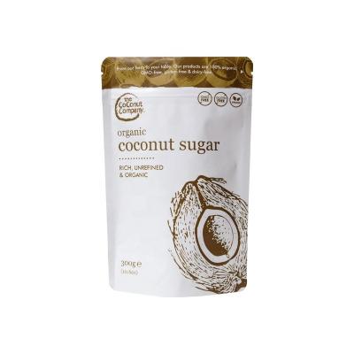 China Custom Printed Mylar Aluminium Foil Stand Up Pouch Sugar Packaging Bag Design Logo for sale