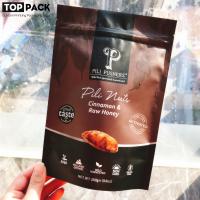 China Custom Printing Resealable Doypack Food Packaging Pouches For Nuts for sale