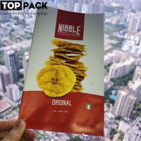 China Disposable Food Packaging Pouch Potato Chip Bag Packaging Back Seal for sale