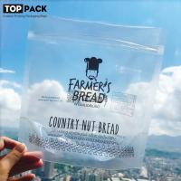 China Custom printing resealable plastic mylar bread food packaging plastic bag for sale