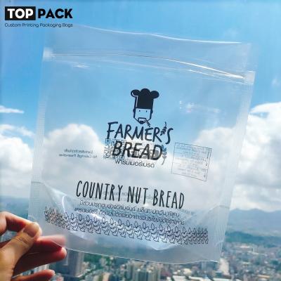 China Custom printing resealable plastic mylar bread food packaging plastic bag for sale