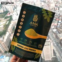China Custom Digital Print Food Packaging Pouches For Morniga Leaf Powder for sale