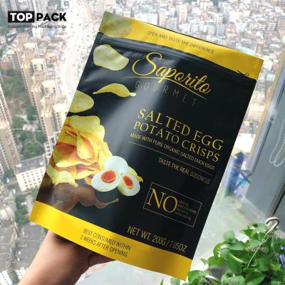 China Resealable Stand Up Food Packaging Pouches Heat Seal Top Gravure Printing for sale