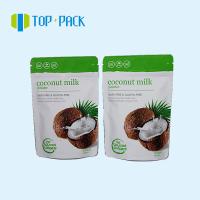 China Matte Finish Food Packaging Pouches Foil Coconut Milk Powder Packaging Bag for sale