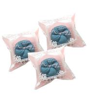 China Custom Print Transparent Plastic 3 side heat sealing bag Packaging Bag for Snack Cake  Packaging Pouch for sale
