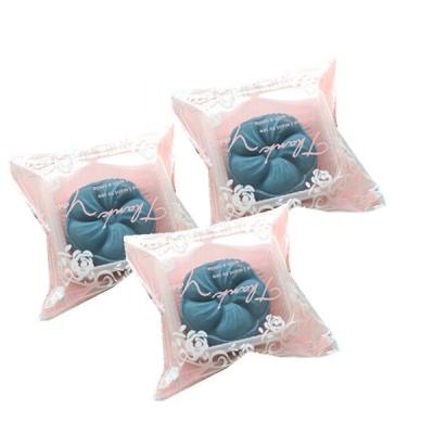 China Custom Print Transparent Plastic 3 side heat sealing bag Packaging Bag for Snack Cake  Packaging Pouch for sale