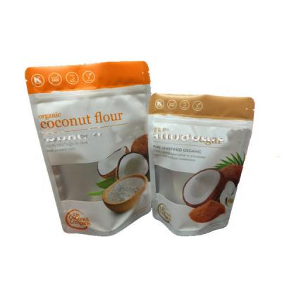 China Resealable Cute Stand Up  Plastic Bag For Flour Packaging Zipper Top for sale