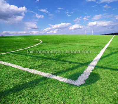 China FIFA Certified 55mm Pile Height High Density Artificial Turf for Soccer Courts with Low Maintenance for sale