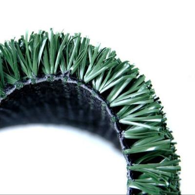 China PP Material 15mm Pile Height Football Grass with 12000 Dtex and PU Coating for Outdoor Sports Fields for sale