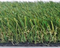 China SBR Latex Backing Synthetic Grass with 45mm Pile Height and C Spine Yarn Shape for Landscaping and Gardens for sale