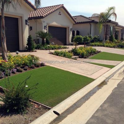 China 38mm Playground Artificial Grass High Density For Kindergartens 40mm Latex Coating Low Maintenance Anti Friction High Permeability for sale