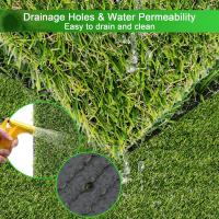 China Make Your Home And Garden Stand Out with 35mm Pile Height Artificial Green Grass Decoration for sale