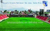 China FIFA Certified 55mm Pile Height High Density Artificial Turf for Soccer Courts with Low Maintenance for sale