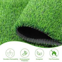 China 200 Stitches/M PE Material Non Infill Artificial Turf 50mm 18000 Dtex For Football/Soccer Sports for sale
