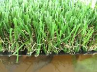 China 165 Stitches/M Synthetic Fake Grass Used In Backyards Balcony And Playgrounds  With 50mm Pile Height for sale