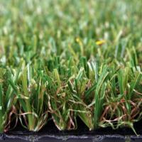 China 140 Stitches/M Hybrid Artificial Grass with 25mm Pile Height and SBR Latex Adhesive for Realistic Appearance in Gardens for sale