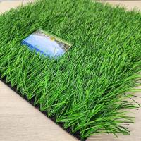 China FIFA Certified 60mm Pile Height UV Resistant Artificial Turf for Football Fields for sale