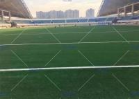 China FIFA Certified 55mm Pile Height High Density Artificial Turf for Soccer Courts with Low Maintenance for sale