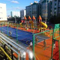 China 20mm Pile Height Customizable UV Resistant Artificial Turf for Tennis and Sports for sale