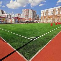 China 55mm 160 Stitches/M Football Artificial Turf High Performance UV Resistance Artificial Turf Certified By FIFA for sale