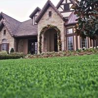 China 40mm 125 Stitches/M Green Landscape Artificial Grass In PP Material Used For Courtyard for sale