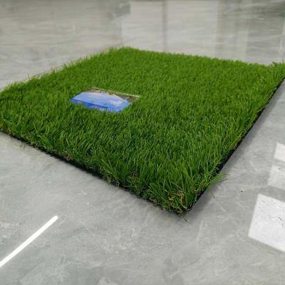 China Use 35mm Landscape Artificial Green Grass To Transform Your Leisure Areas And Family Backyards for sale