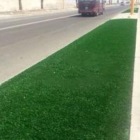 China 45mm Pile Height Landscape Artificial Grass With Flat Shape Yarn Available In Any Length Required for sale