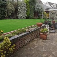 China 40mm Green High Density Landscape Artificial Astroturf For Landscaping Gardens Leisure Venues for sale