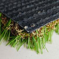 China 9600 Dtex 18900 High Density Landscape Leisure Artificial Grass Mixing Straight And Curved Grass for sale