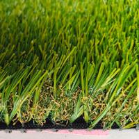 China 150 Stitches/M 40mm Pile Height PU Adhensive backing Landscape Artificial Grass for Pets and Children for sale