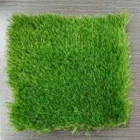 China 7700 Dtex PP/PE material Artificial Green Grass With 180 Stitch rate Per Metre and 3/8 inch guage for sale